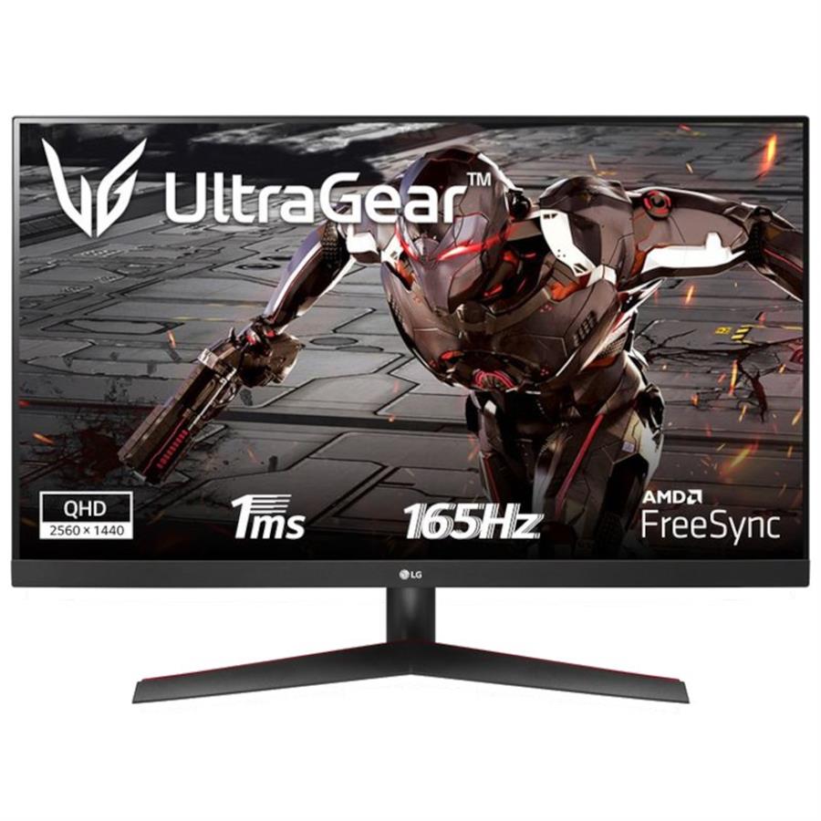 Monitor Gamer LG 32" 32GN600 QHD 165 Hz Negro HDMI DP