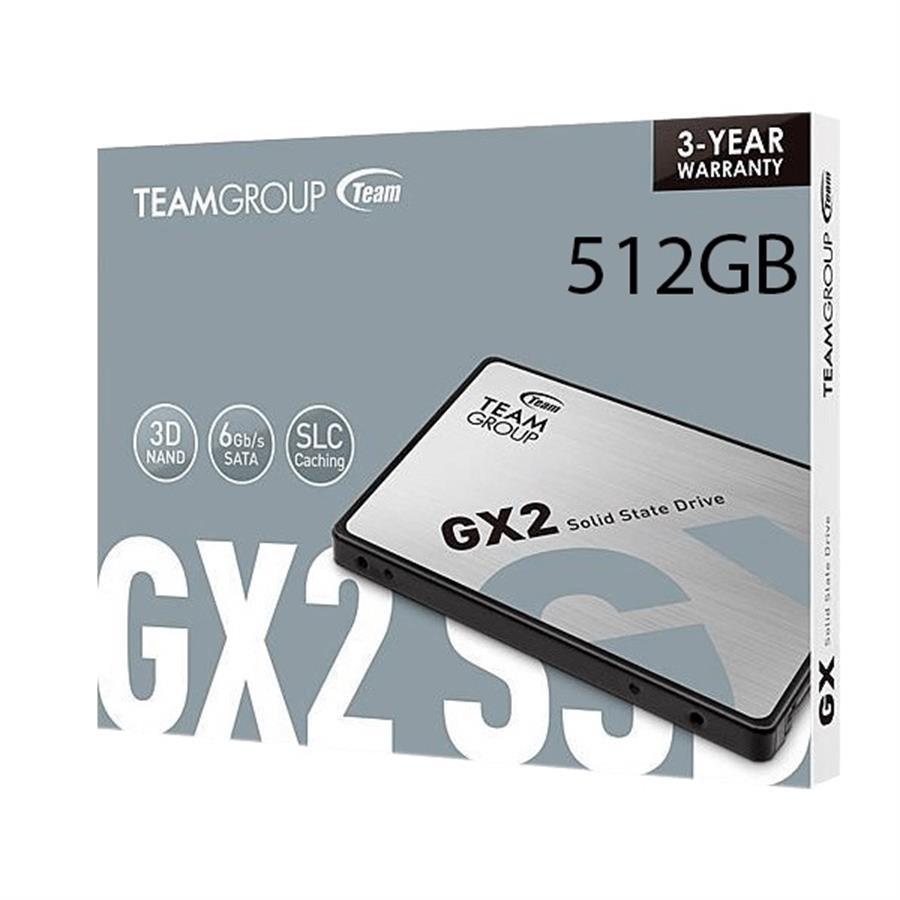 Disco SSD 512 GB Teamgroup GX2 - 3D NAND